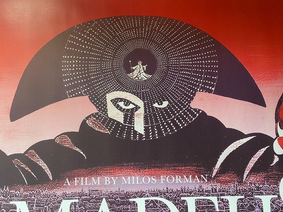 AMADEUS 1984 Milos Forman Re-Release 2025 Quad UK Cinema Poster | eBay UK