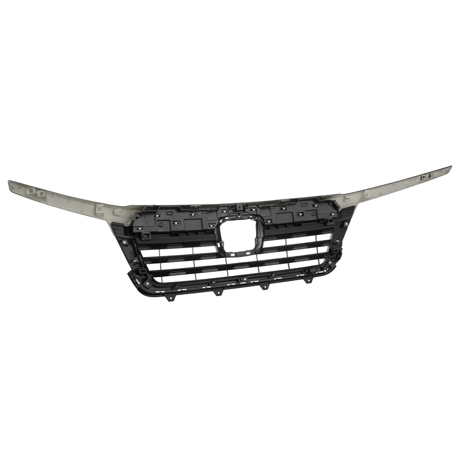 Gloss Black 2PCS For Honda Ridgeline 2017-2020 Front Grille Assembly ...