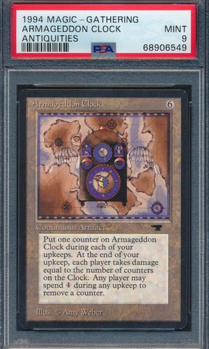 Antiquities Armageddon Clock PSA 9 Graded Magic MTG (6459) | eBay