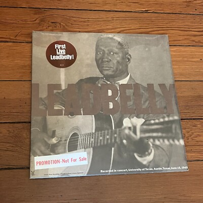 Leadbelly Self Titled LP Live s/t NEW SEALED Promo Playboy Records ...