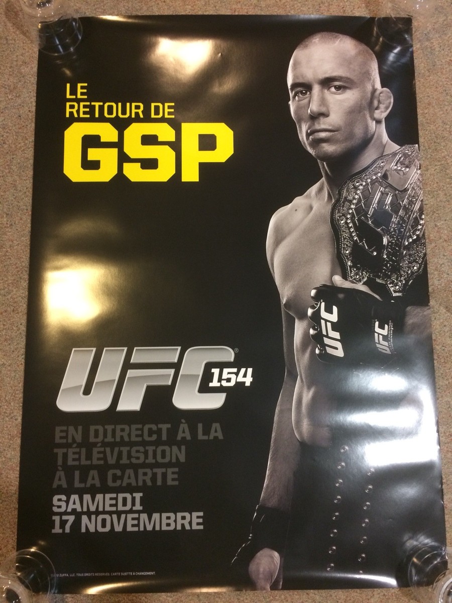 Ufc 167 Poster