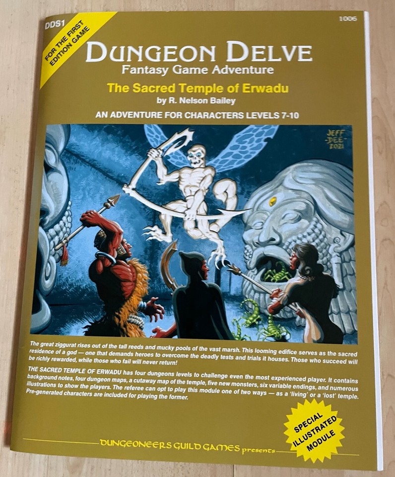 DUNGEON DELVE Module Bundle (8 books) | eBay