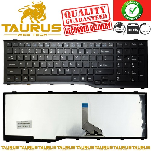 New FUJITSU AH532 A532 N532 NH532 KEYBOARD US LAYOUT WITH FRAME ...