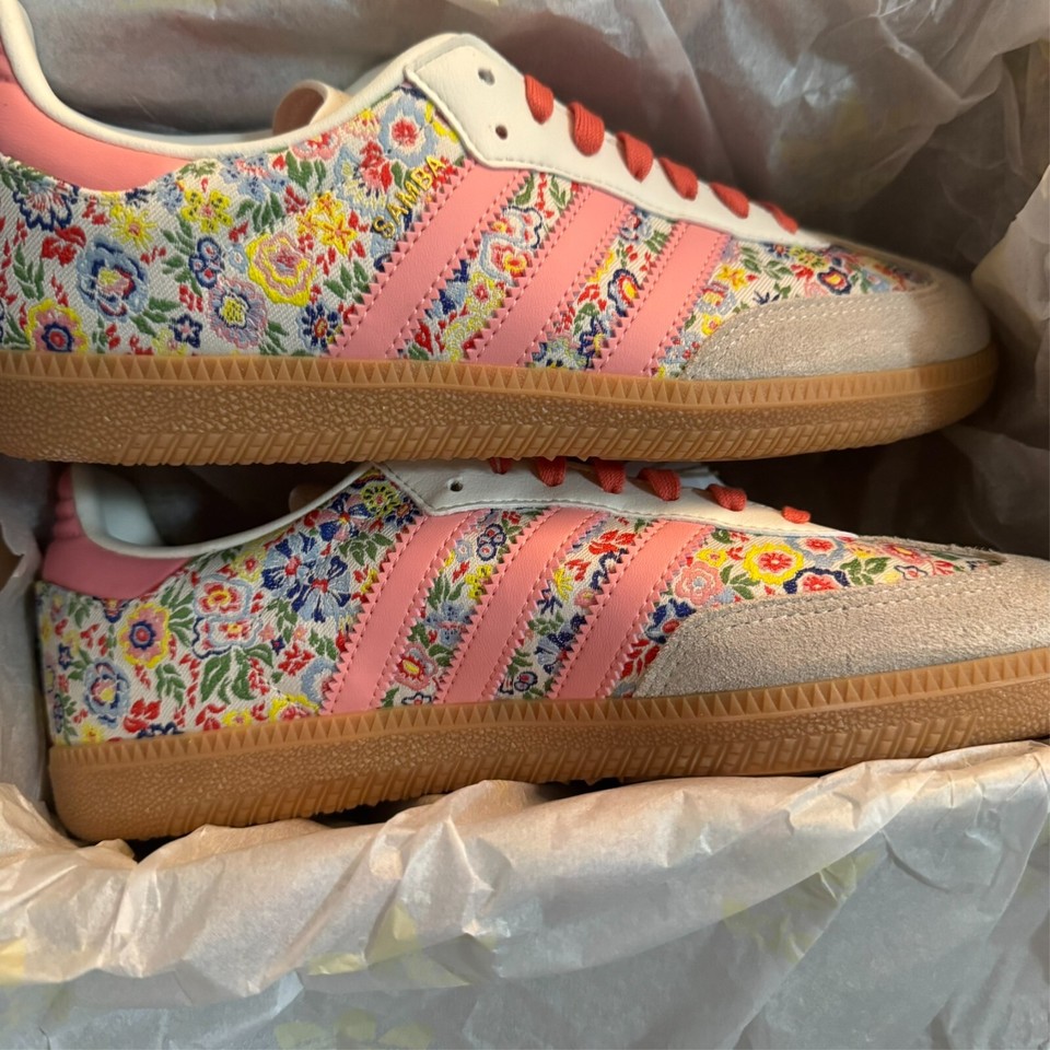 adidas Samba OG Liberty London Floral (GS) - Size 5-6Y (FREE SHIP ...