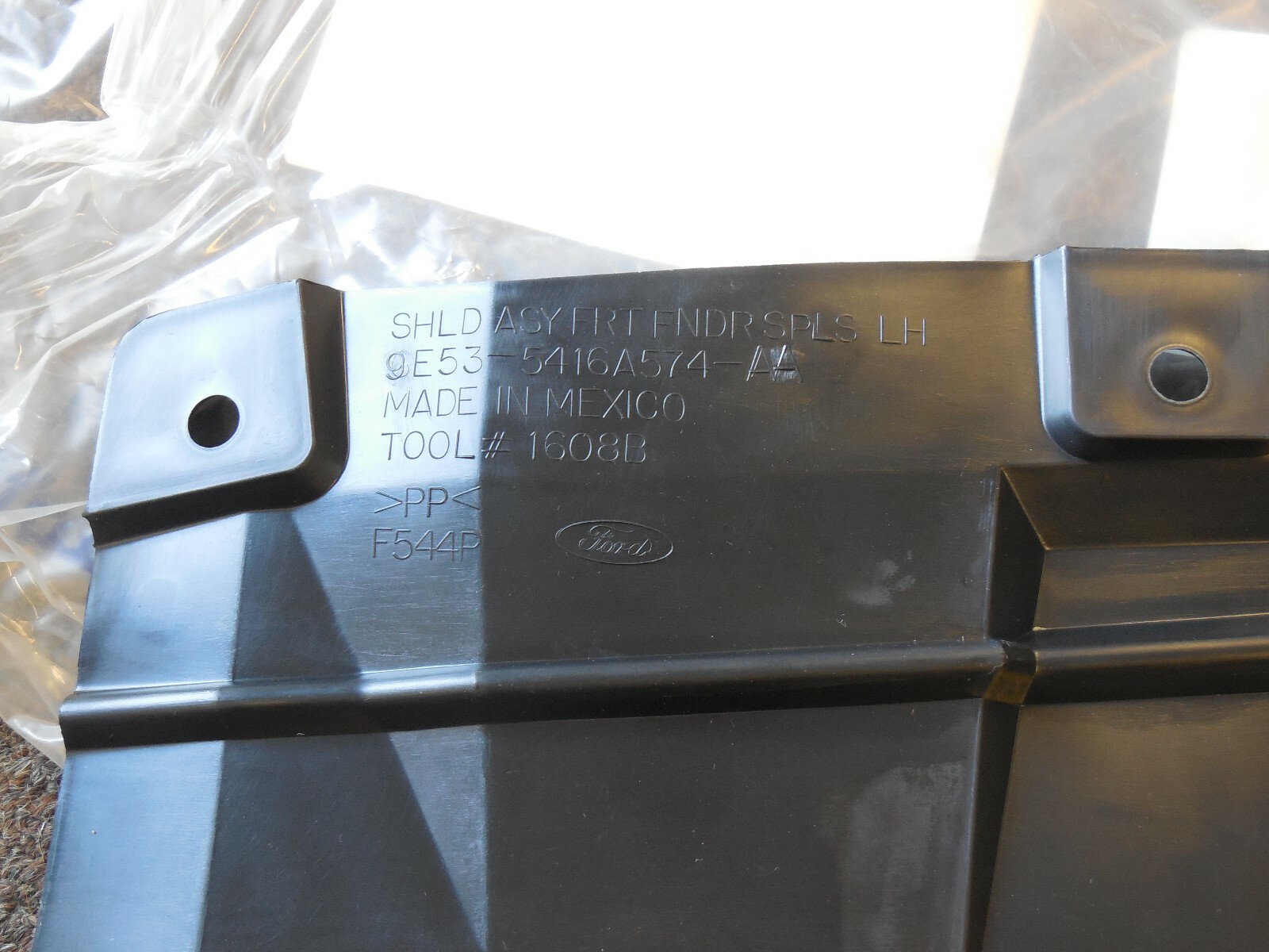 New OEM 2009 2010 Ford Fusion Splash Shield LH 9E5Z-16103-A | eBay