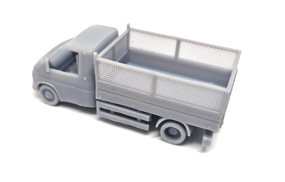 OO Gauge Caged Back Van Model Railway Scenery | eBay UK