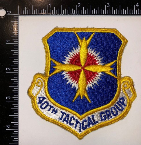 USAF US Air Force 40th Tactical Group Patch | eBay