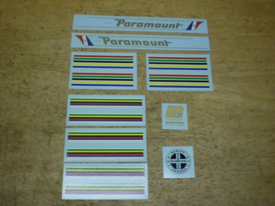 Mint 1981 to 1982 Schwinn Approved Paramount Elite Bicycle Decal Set | eBay