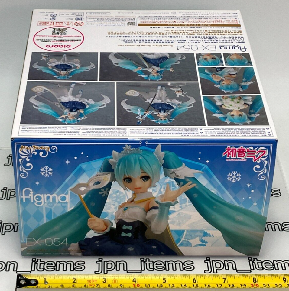 Hatsune Miku Snow Princess figma EX-054 WF2019 Winter Limited Figure ...