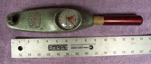 MHH TORQUELEADER TORQUE WRENCH METER 5-60 FT LBS | eBay