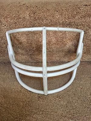 Vintage White Schutt 1970s Double Wire NOP Green Dot XL Football Helmet ...