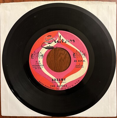 Rare 45! The Aztecs Dreamy / The Aztec Rock 45 RPM Record | eBay