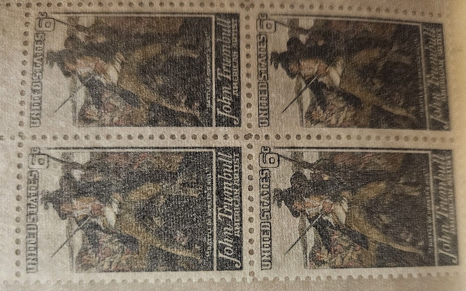 PRICE DROP!! Plate Block Stamp Album~ Stamp COLLECTION 52 Various MINT ...