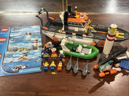 LEGO City -Coast Guard Patrol Set 60014 100% complete W/ Manuals | eBay