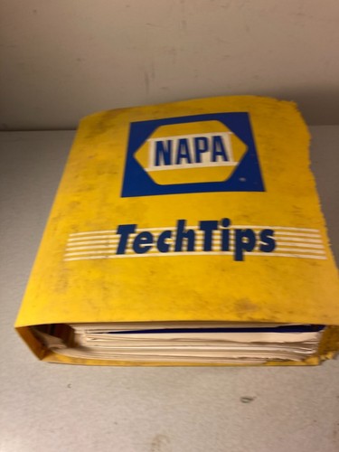 Napa Tech Tips Automotive 1993 Binder Book | eBay