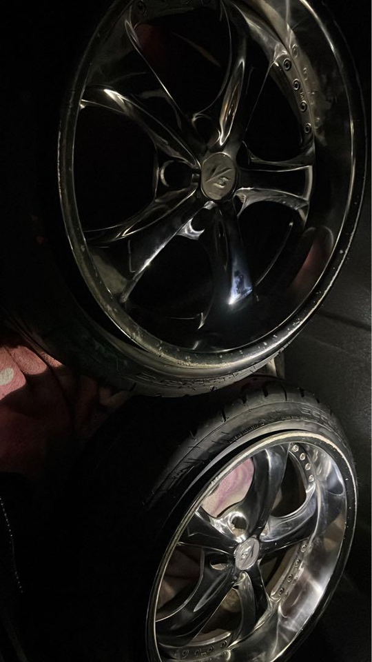 JDM WORK VS-KF VSKF Wheels Rims 18 inch 8J+45 5×114.3 Set 4 Custom Mod ...