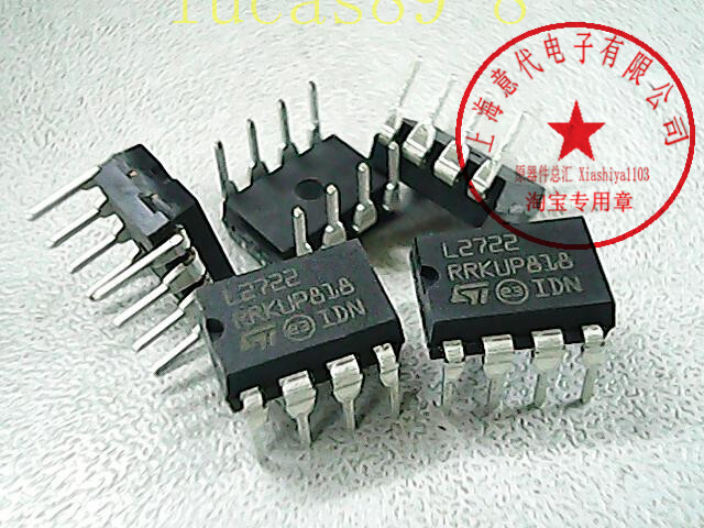 L272M L2722 DIP-8ST New Original Dual Power Operational Amplifier Power ...