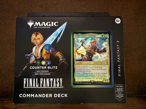 Magic: The Gathering Final Fantasy X Commander Deck Counter Blitz Tidus ...