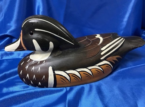 Hunters Wood Duck G. Lowenthal Hand Painted Decoy The Boyds Collection ...