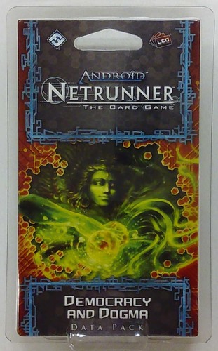 ANDROID NETRUNNER THE CARD GAME: DEMOCRACY AND DOGMA DATA PACK FFGAND32 ...