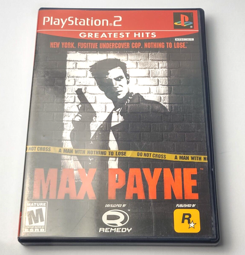 Max Payne Playstation 2 PS2 Complete with Manual CIB | eBay
