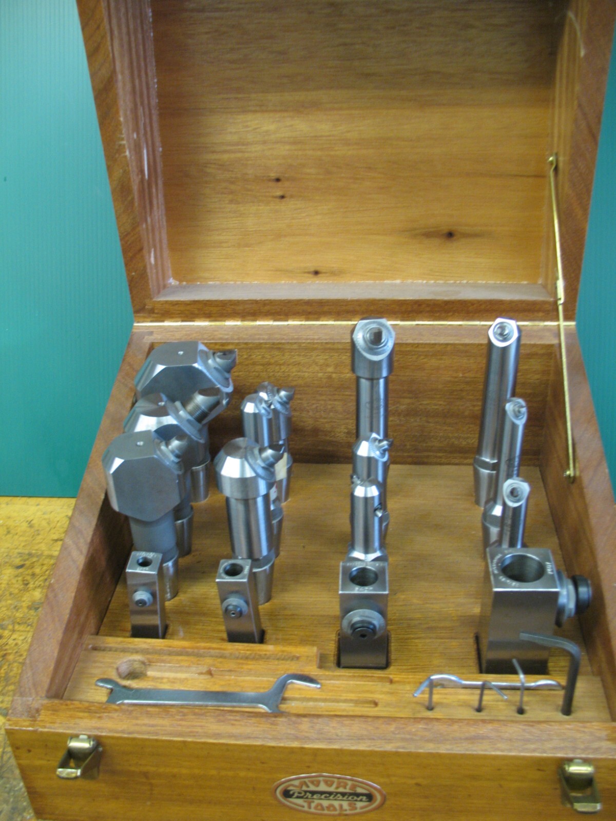 MOORE TOOL JIG BORER SET CAT#3578-C CARBIDE TIPPED TOOLS W/CASE ...