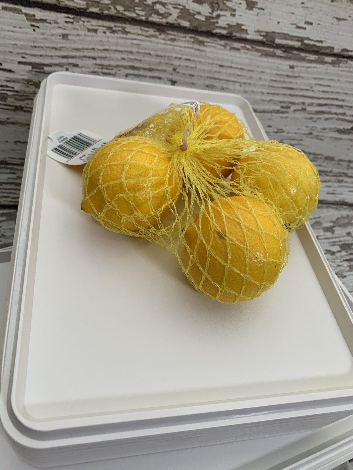White Food Display Tray, ABS Food Grade | Grelly UK