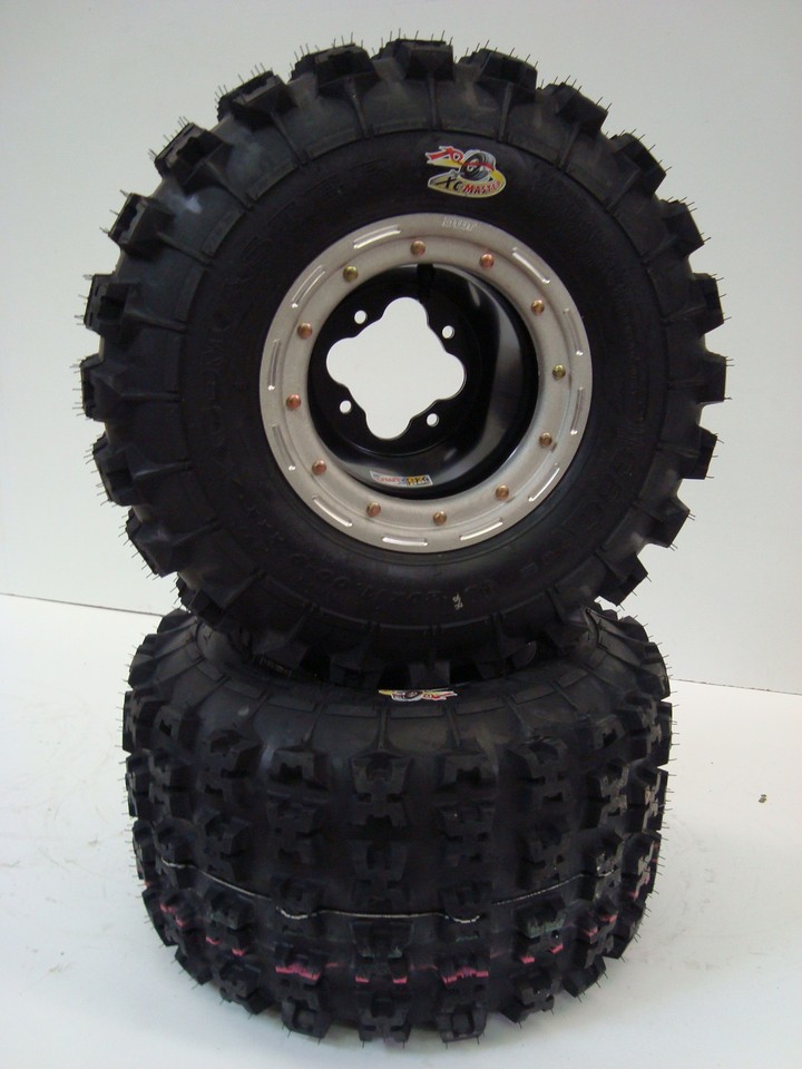 Yamaha Banshee YFZ450 DWT G3 Beadlock Rims GBC XC Master Tires Front ...