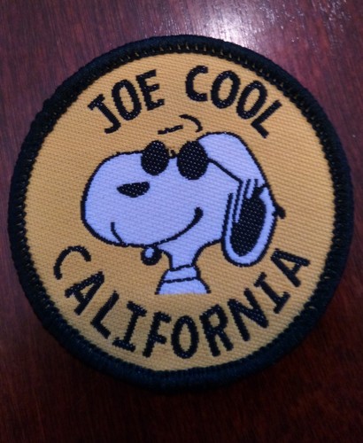 SNOOPY JOE COOL CALIFORNIA Sew on patch 2" x 2" | eBay