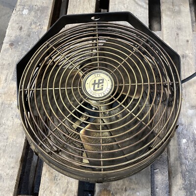 TPI Industrial Mounted Workstation Fan U-12-TE - - 58061-003 | eBay