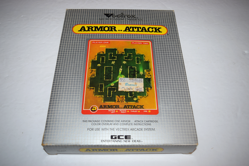 Armor Attack Vectrex Video Game Complete in Box | eBay