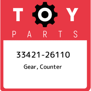 33421-26110 Toyota Gear, counter 3342126110, New Genuine OEM Part | eBay