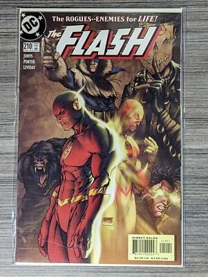 The Flash #210 Michael Turner Cover Geoff Johns 2004 DC Comics | eBay