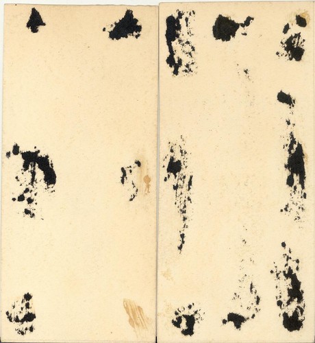 2 Antique Bookmarks "GERMAN HAND PAINTED WATERCOLOR" Old Scrapbook Find ...