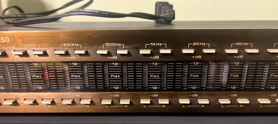 Parasound EQ-250 10-Band Stereo Equalizer—Nice | eBay
