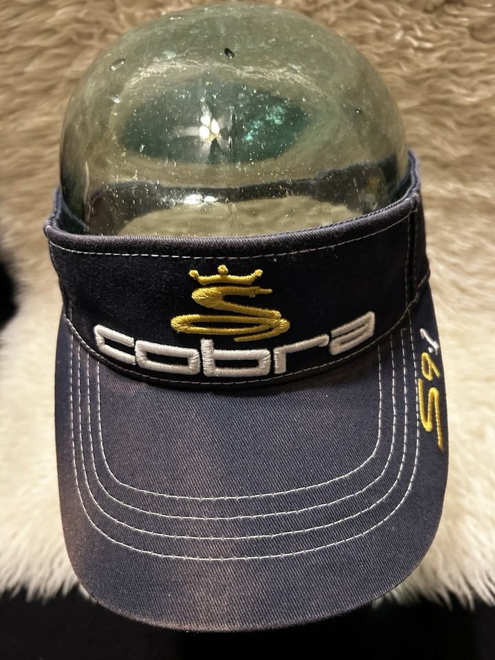 Cobra Sun Visor Adjustable Hat Cap Golf Men Women Dark Blue Pro V1 | eBay