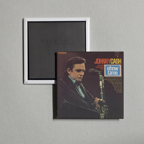Johnny Cash - Showtime Album Cover Locker Fridge Magnet | eBay