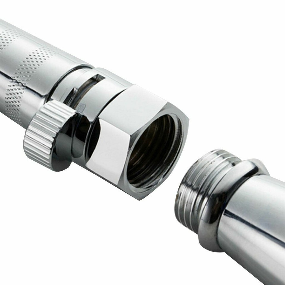 Full Brass G1/2" Flow Quick Control Shut-OFF Valve Shower Head Hand ...