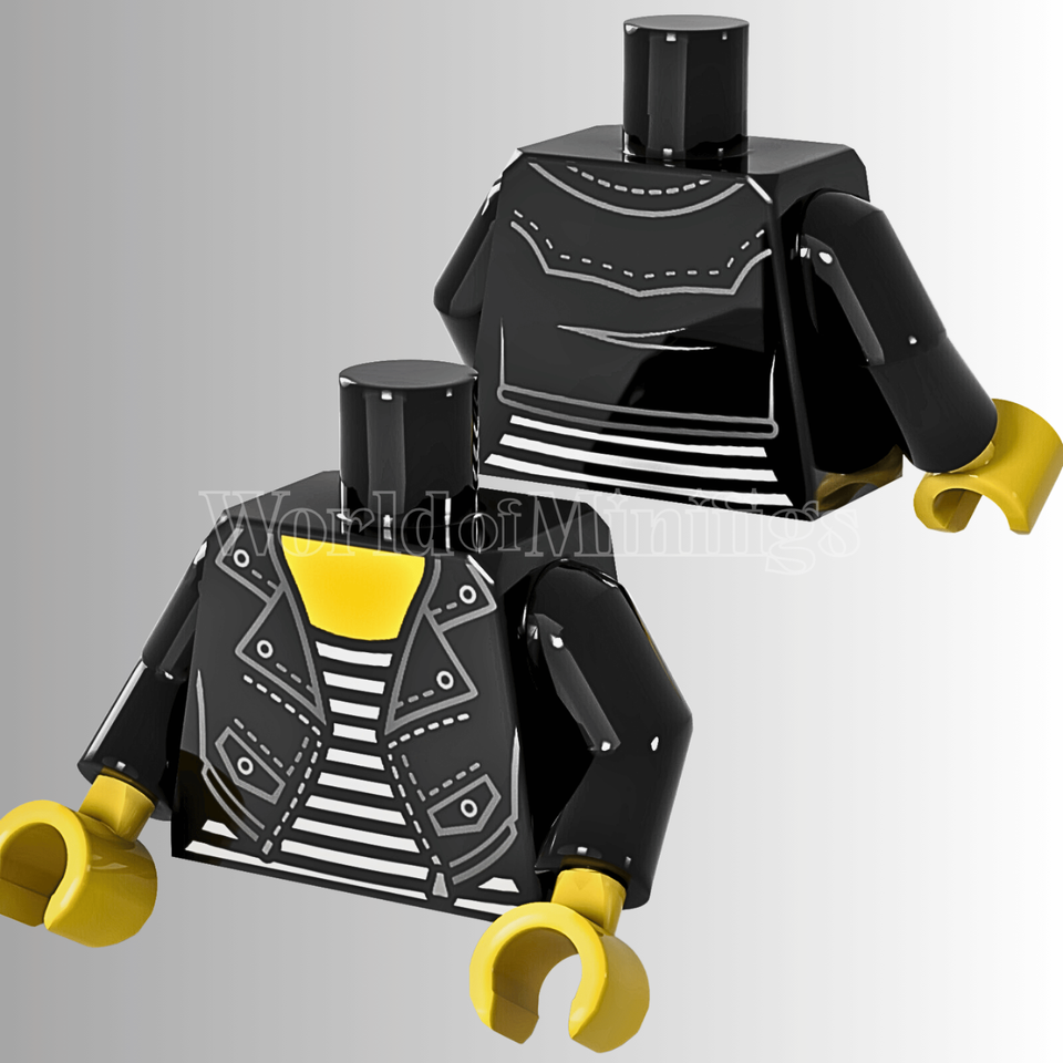 LEGO Minifig Jacket Torsos 76382 "NEW" - All Styles & Colors Available ...
