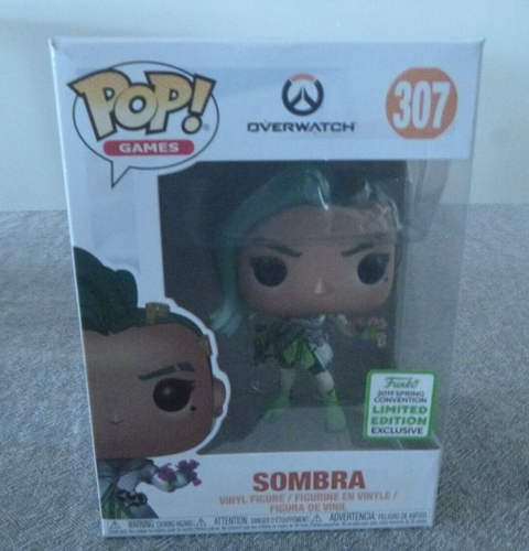 FUNKO POP VINYL - OVERWATCH - SOMBRA - 307 - LIMITED EDITION | eBay