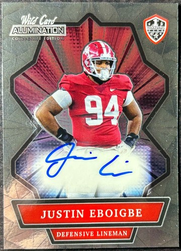 2021 Wild Card Alumination NIL Collegiate Edition - Autographs Justin ...