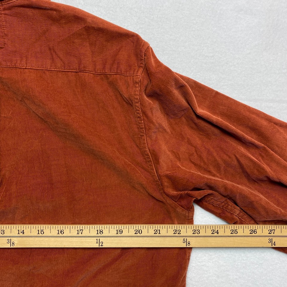 Tommy Bahama Indigo Palms Shirt Men's M Brown Corduroy Long Sleeve ...