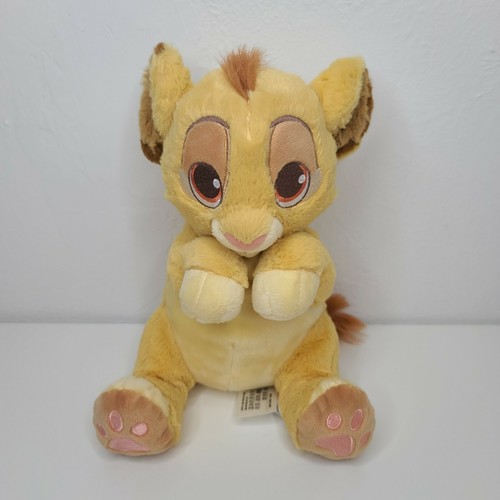 Disney Baby Lion King SIMBA Sitting Stuffed Animal Plush Toy 10" Soft ...
