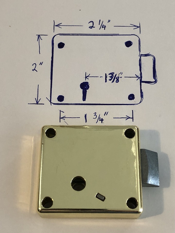 Gamewell Lock with Key for Fire Alarm and Police Call Boxes | eBay