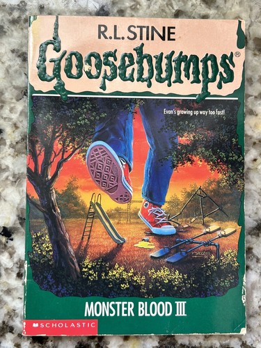 Goosebumps #29 Monster Blood III 3 Actual 1st print - R.L. Stine | eBay