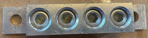 DCCC 704 4 Barrel Terminal Block 350 MCM - #4 AL/CU | eBay