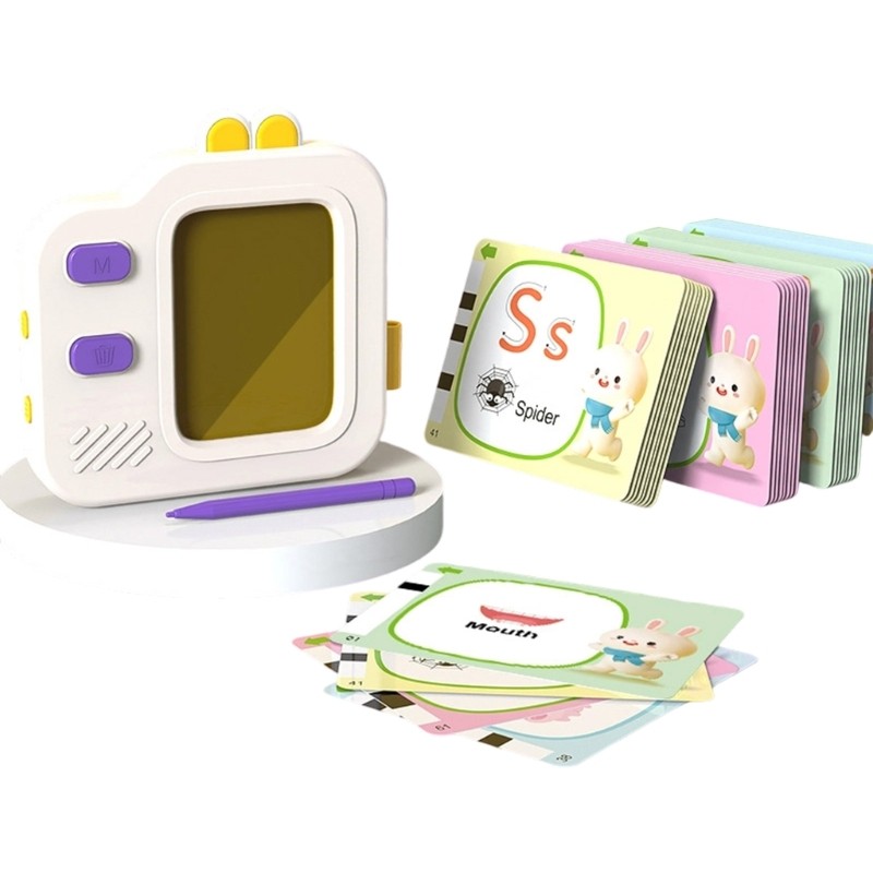 Toddler Language Vocabulary Learning LCD Drawing Board Educational ...