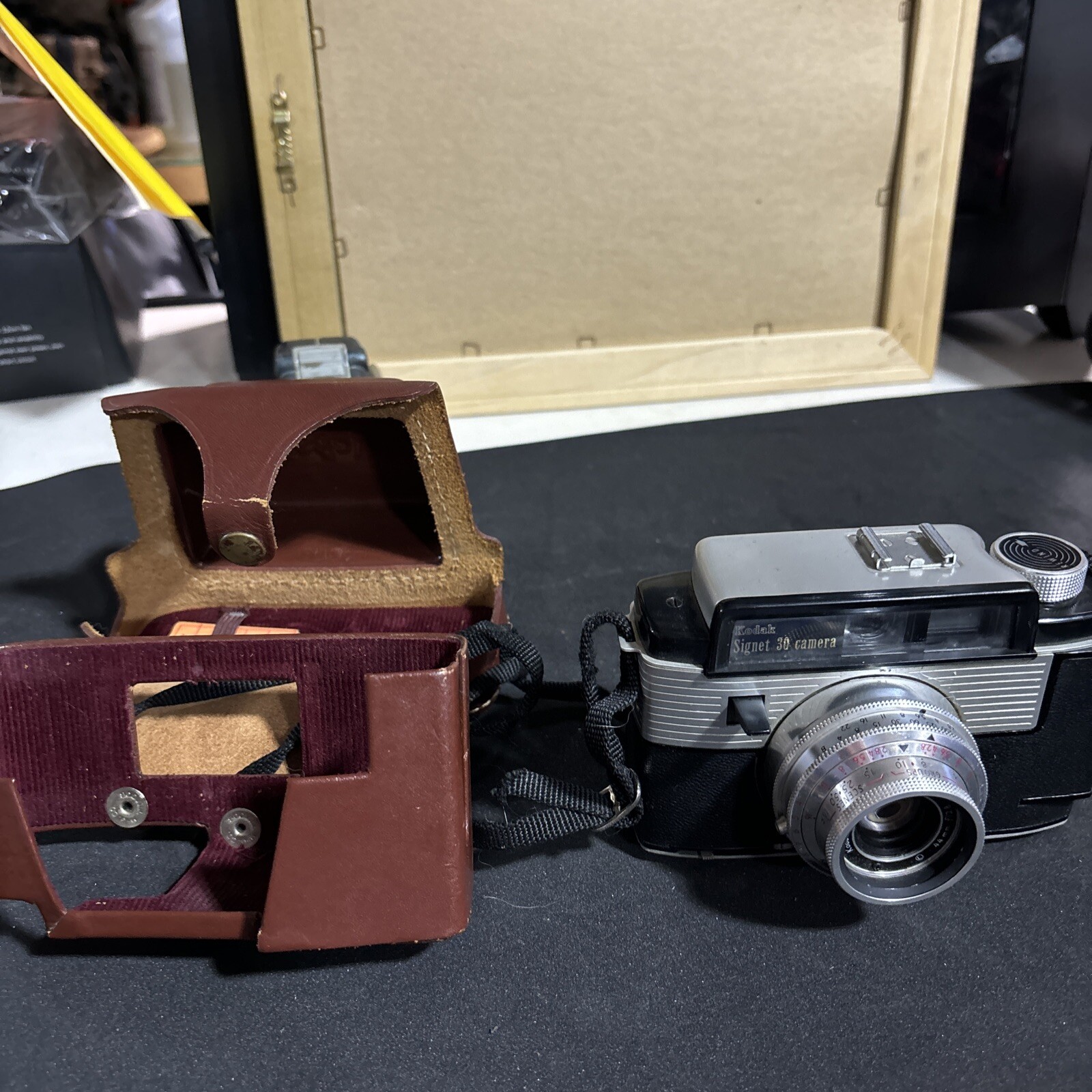 Vintage Kodak Signet 50 Camera w/ Rangefinder Ektar 44mm 2.8 Lens And ...