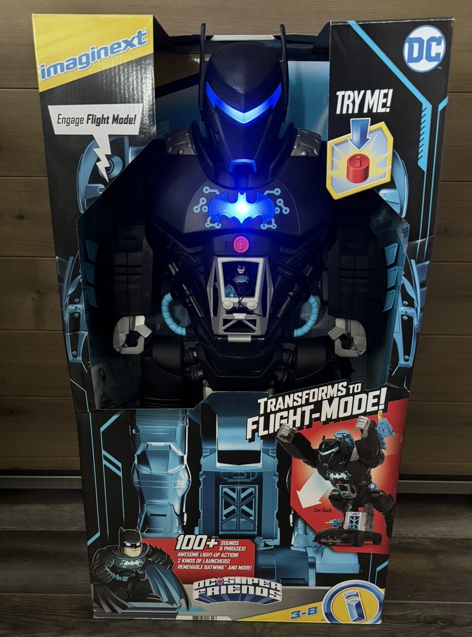 Fisher-Price Imaginext DC Super Friends Bat-Tech Batbot Playset ...