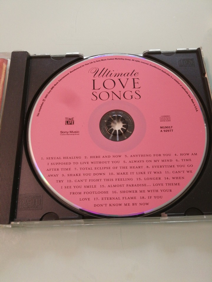 Ultimate Love Songs: Vision of Love by Various Artists (CD, Jan-2005 ...